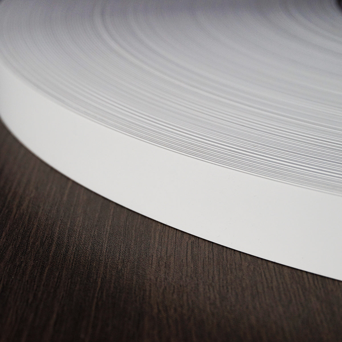 Sealtite PVC Edge Banding Tape (Soft Touch White | 7/8 in x 1mm x 500