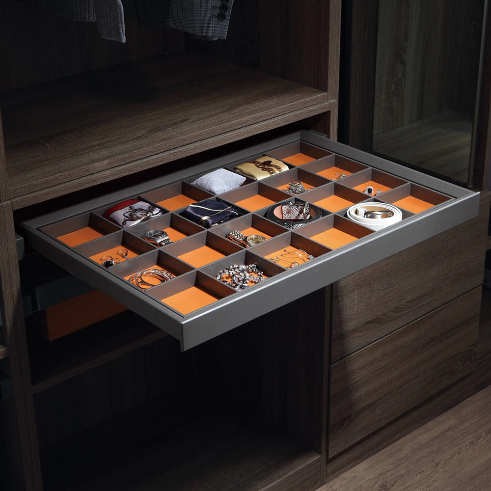 Drawer Tray With Organizer | Winnec Closet Hardware and Solution
