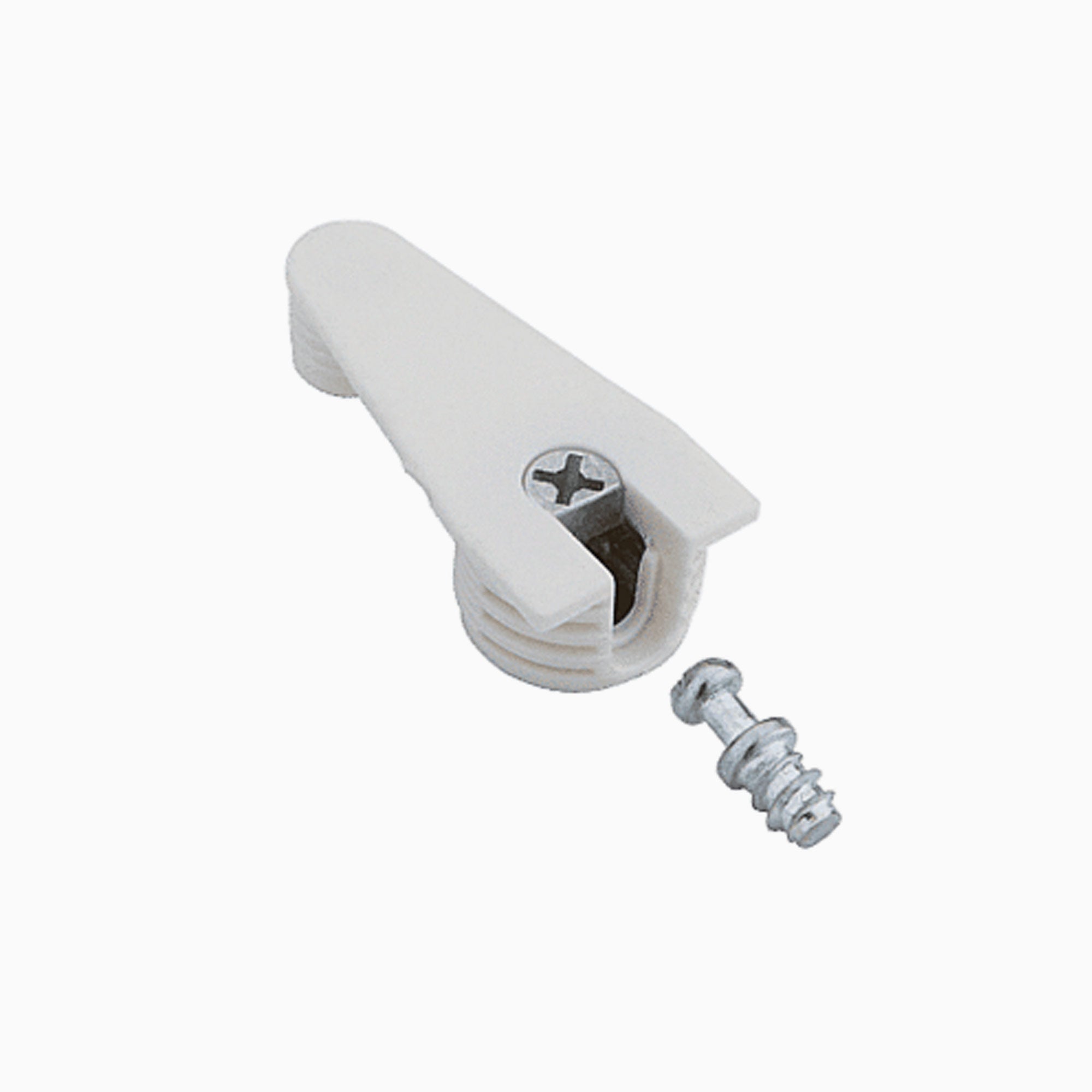 L Shape Connector Casing with Dowels (100pcs / Bag)
