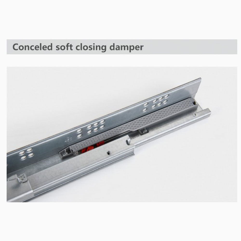 Soft Closing Undermount Drawer Slides 20 Inches