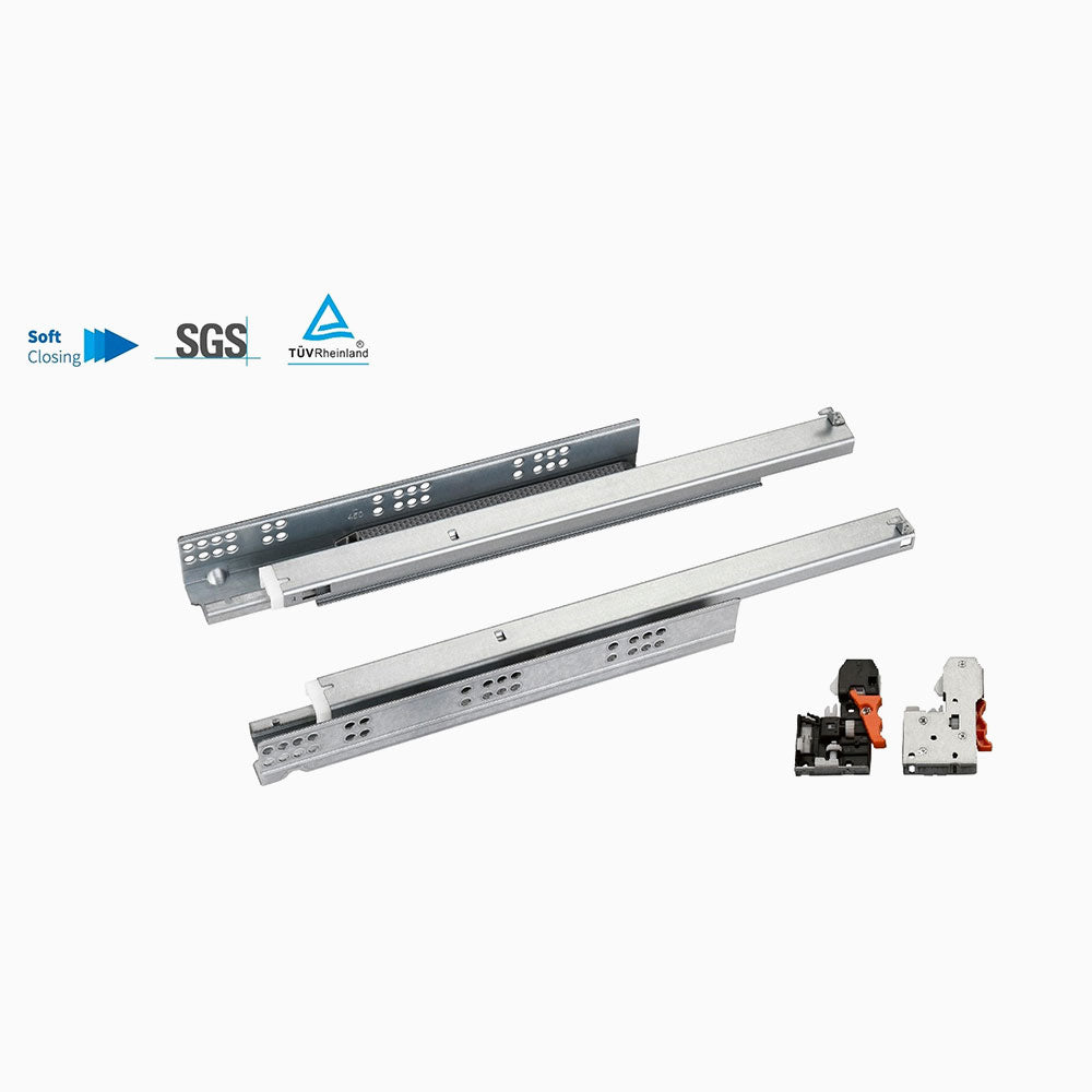 Soft Closing Undermount Drawer Slides 10 Inches